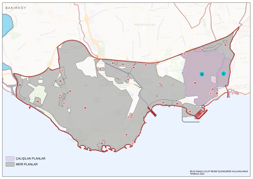 BAKIRKÖY İLÇESİ | Şehir Planlama Müdürlüğü