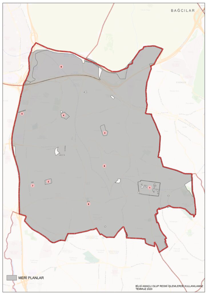 BAĞCILAR İLÇESİ | Şehir Planlama Müdürlüğü